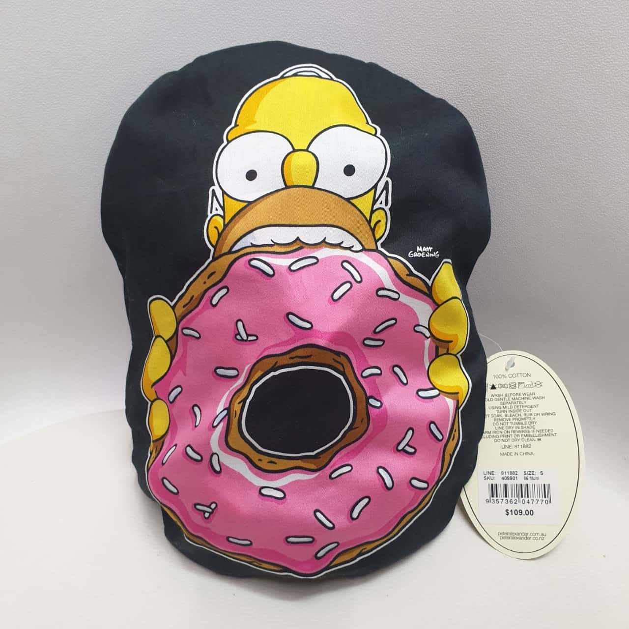 New With Tags PETER ALEXANDER THE SIMPSONS HOMER DONUT SHORTIE SET PJ ...