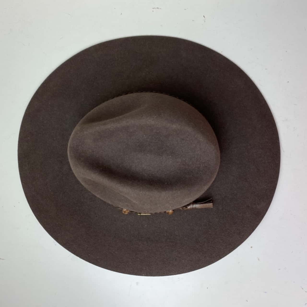 Akubra Unisex Brown Size 60(s)