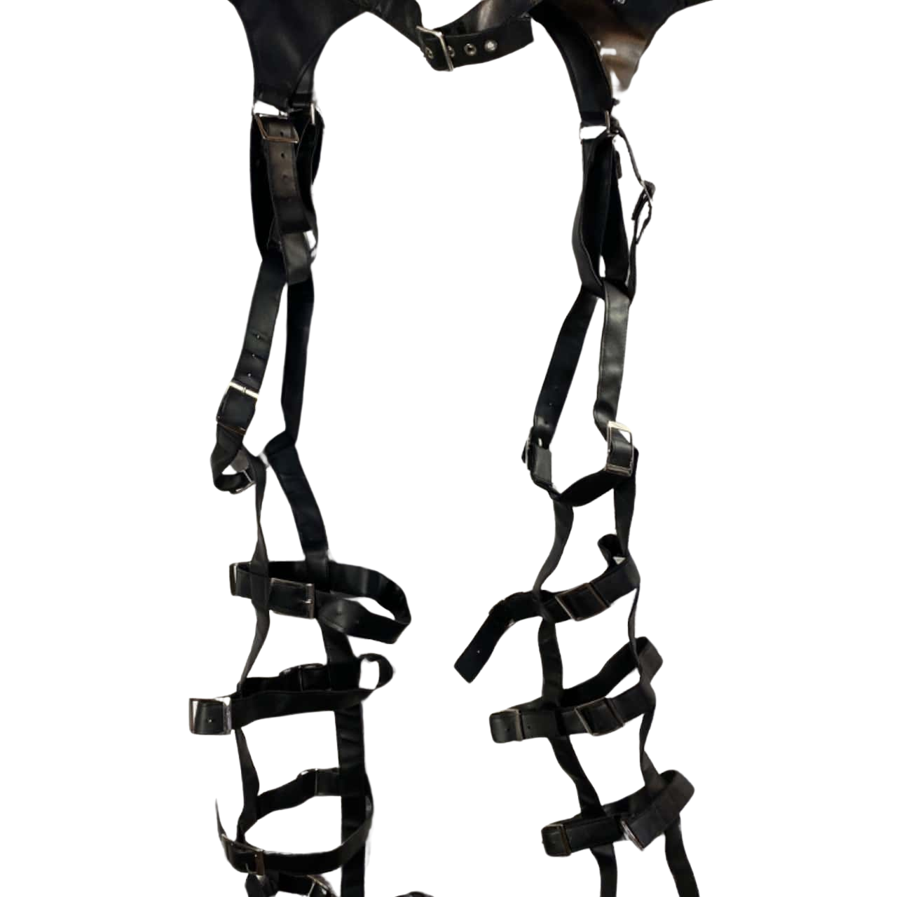 Costume Unisex PU Legs Harness Black (s)