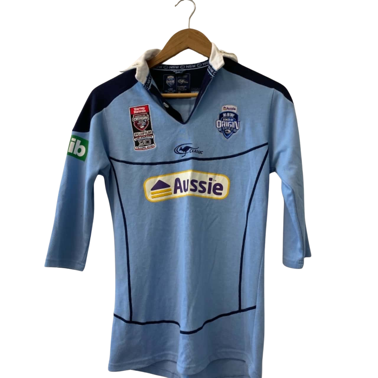 Classic Womens Size 12 Vintage NSW Blues State Of Origin Jersey 30 ...