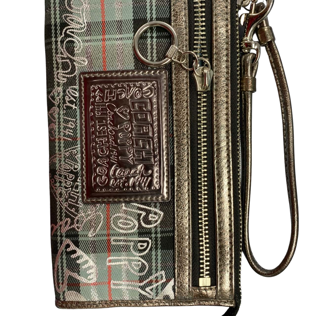 Coach Vintage Coach x Poppy Collaboration Wristlet (s)