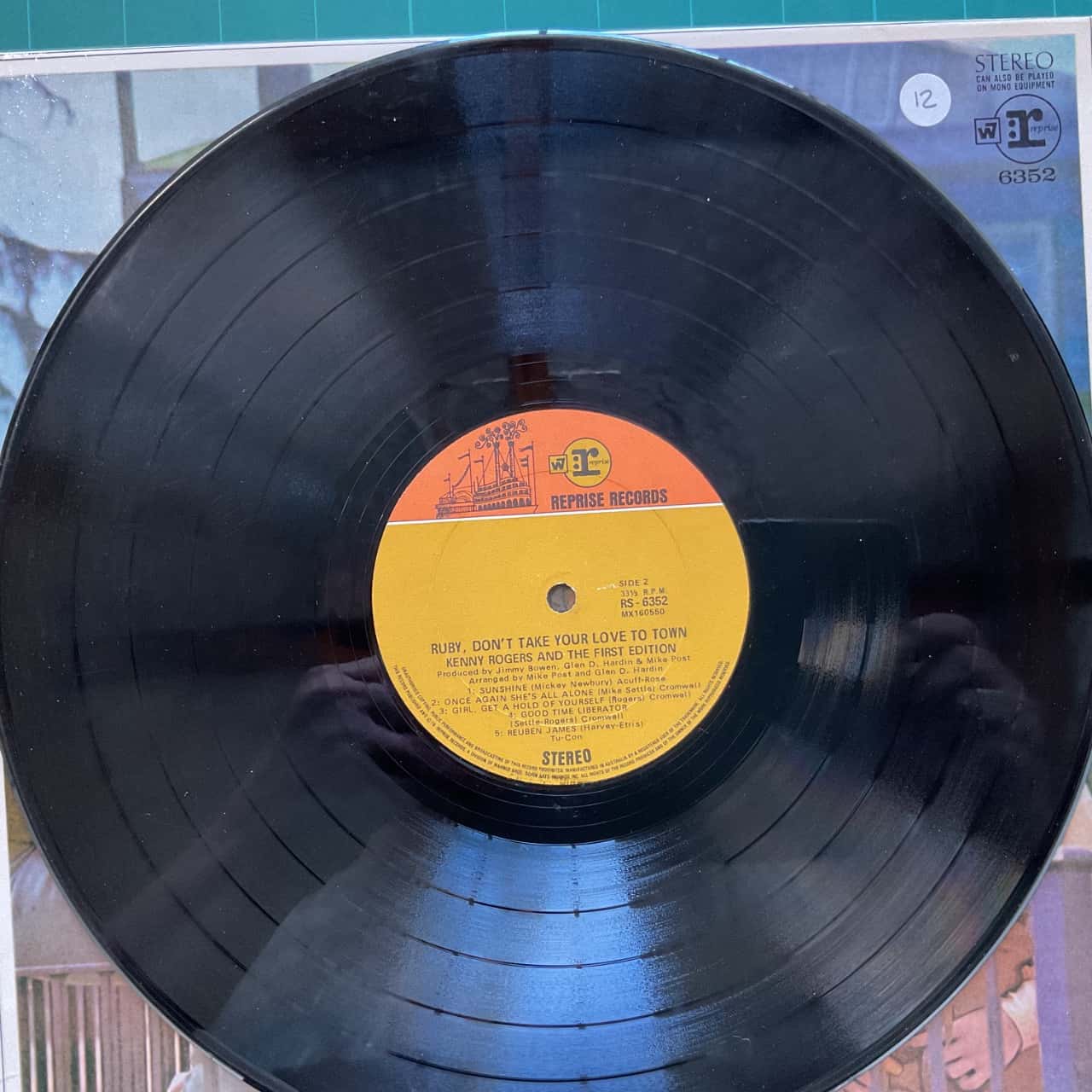 Kenny Rogers & The First Edition Vintage Vinyl LP’s - Love Songs & Ruby ...