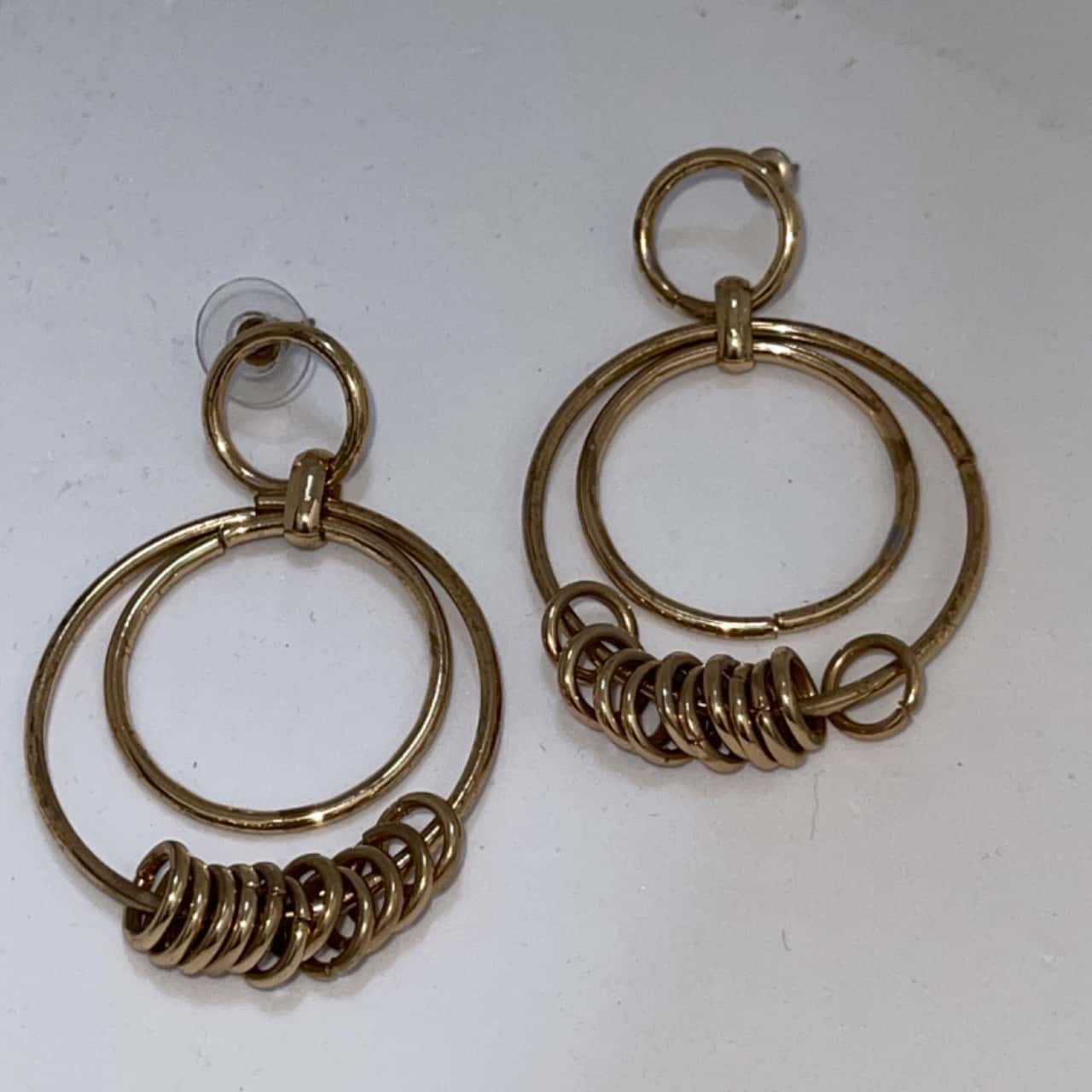 Womens Earrings Laird Golden Hoop B7f S
