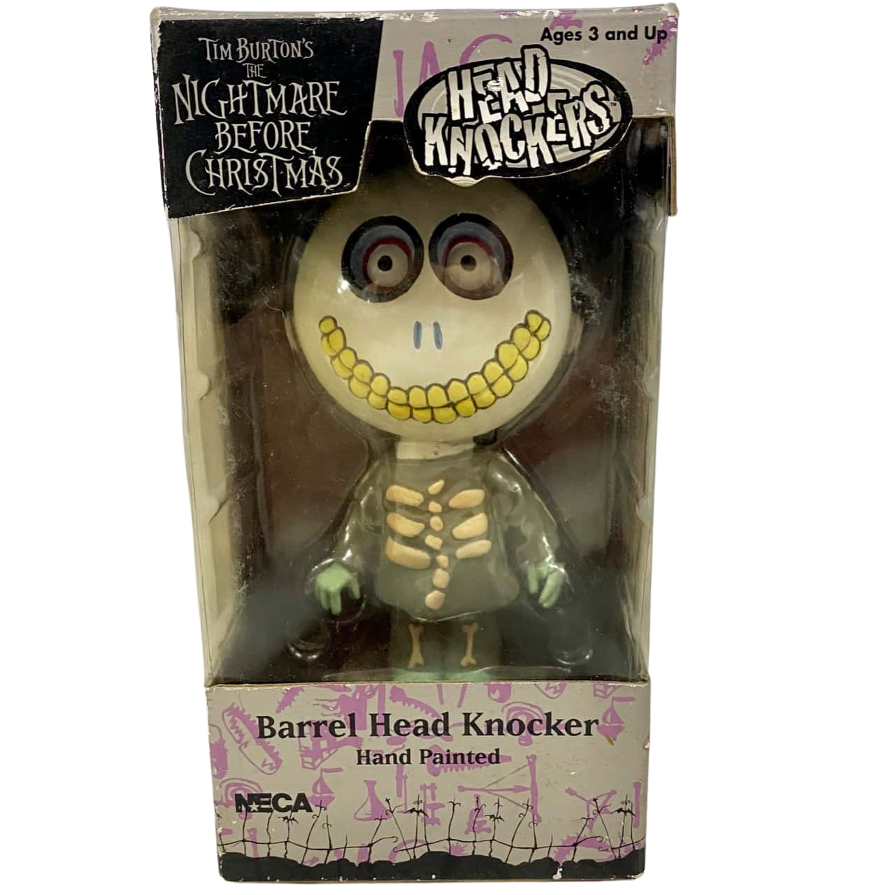 Tim Burton’s Nightmare Before Christmas Barrel Head Knocker Hand ...