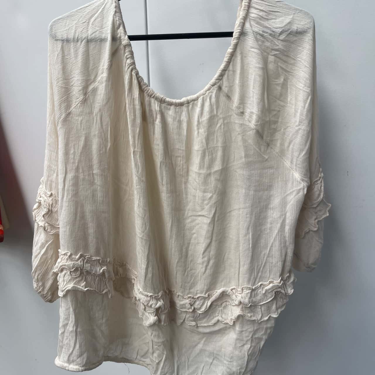 Denim Supply -ralph lauren Womens Size S 3/4 Sleeve Top