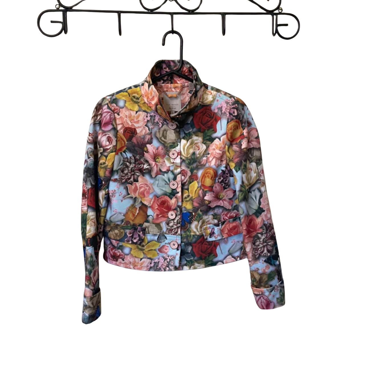 Ted Baker women size 1 floral blazer(s)