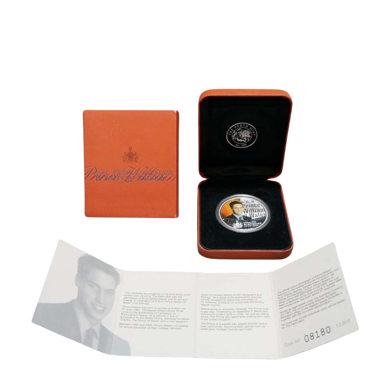 H.R.H Prince William of Wales 21st Birthday Coin (s) - Used As New ...