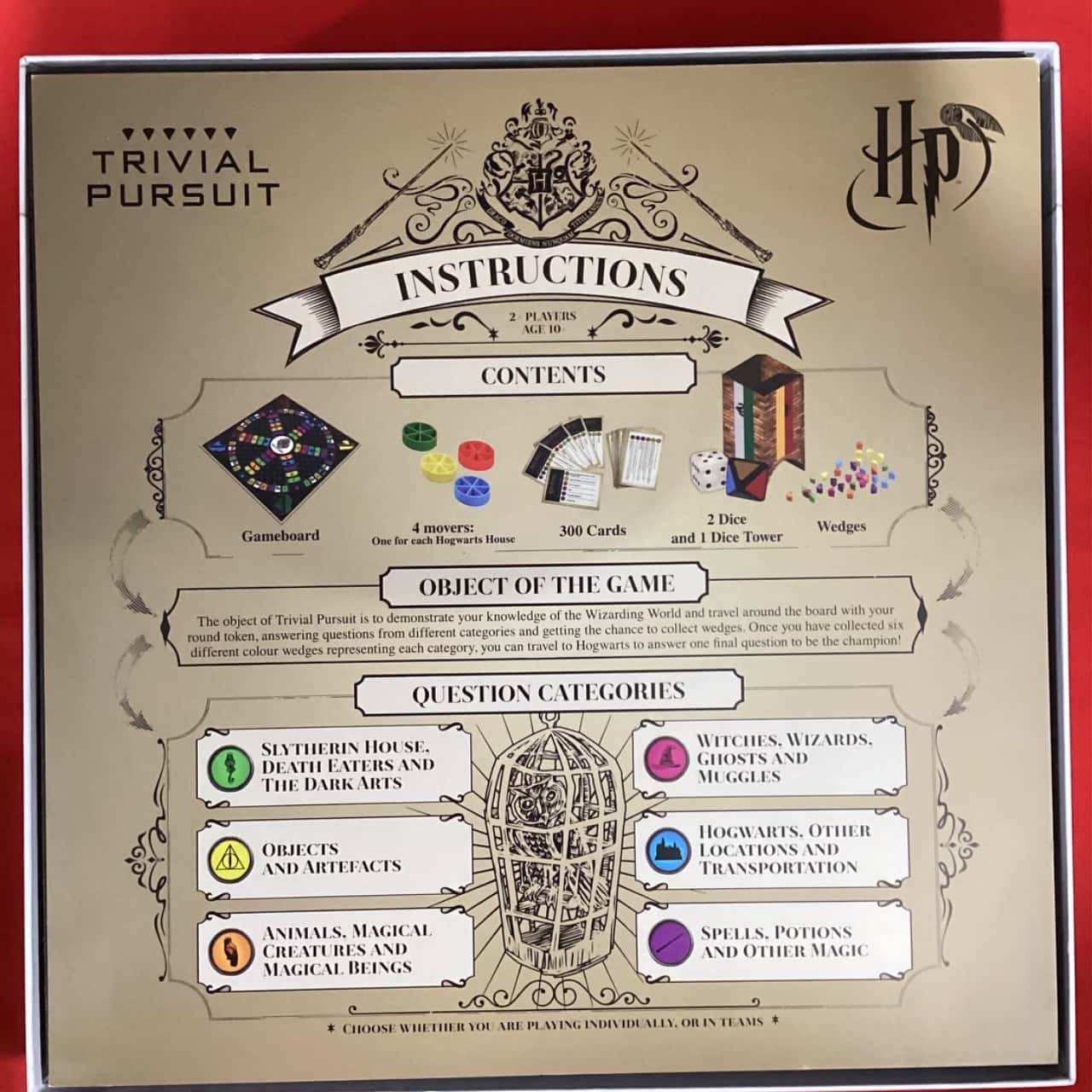 Harry Potter Trivial Pursuit