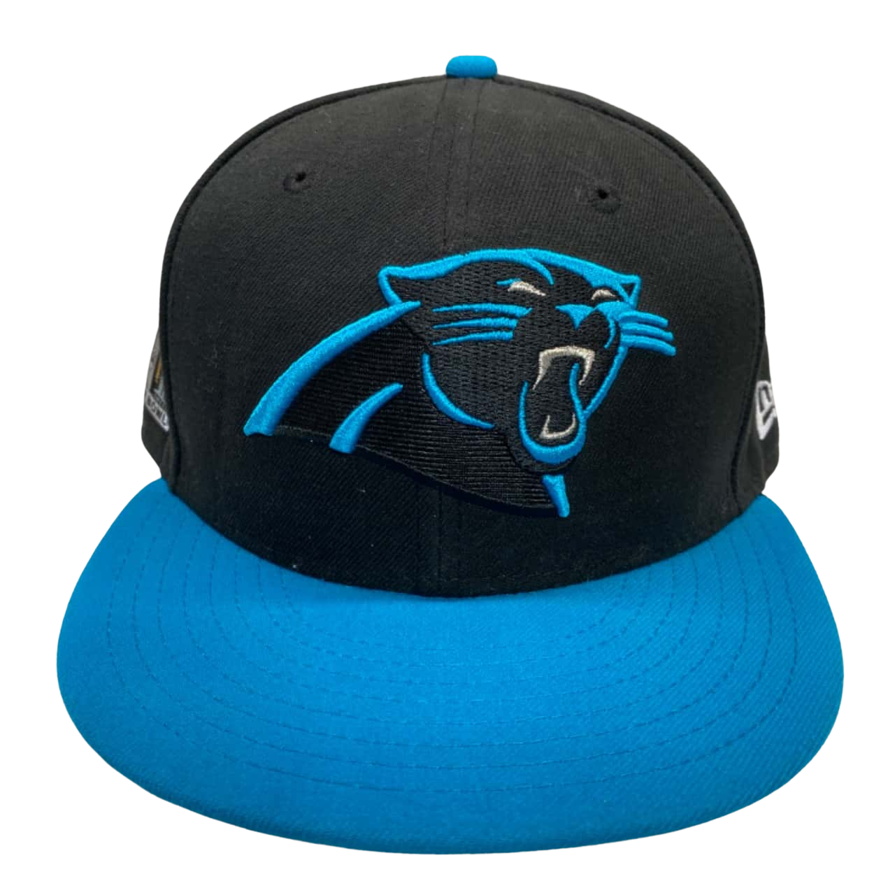 New Era 59Fifty NFL Size M Carolina Panthers 50th Super Bowl Fitted Cap