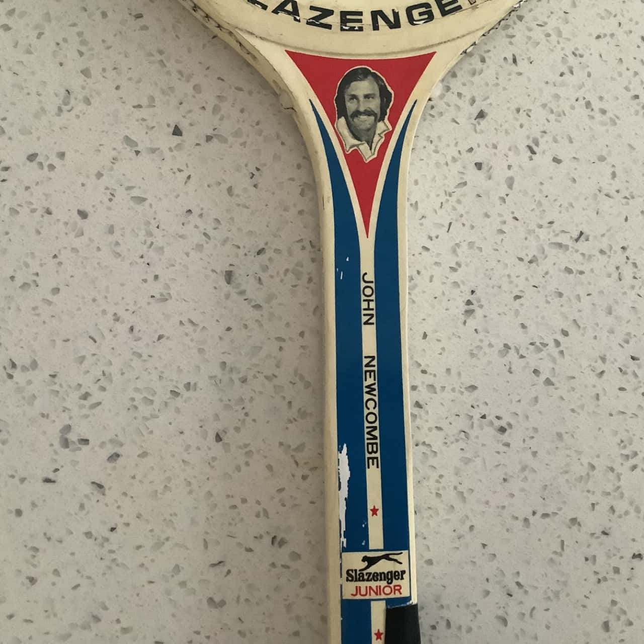 REDUCED**Slazenger. Vintage John Newcombe Junior Tennis Racket.