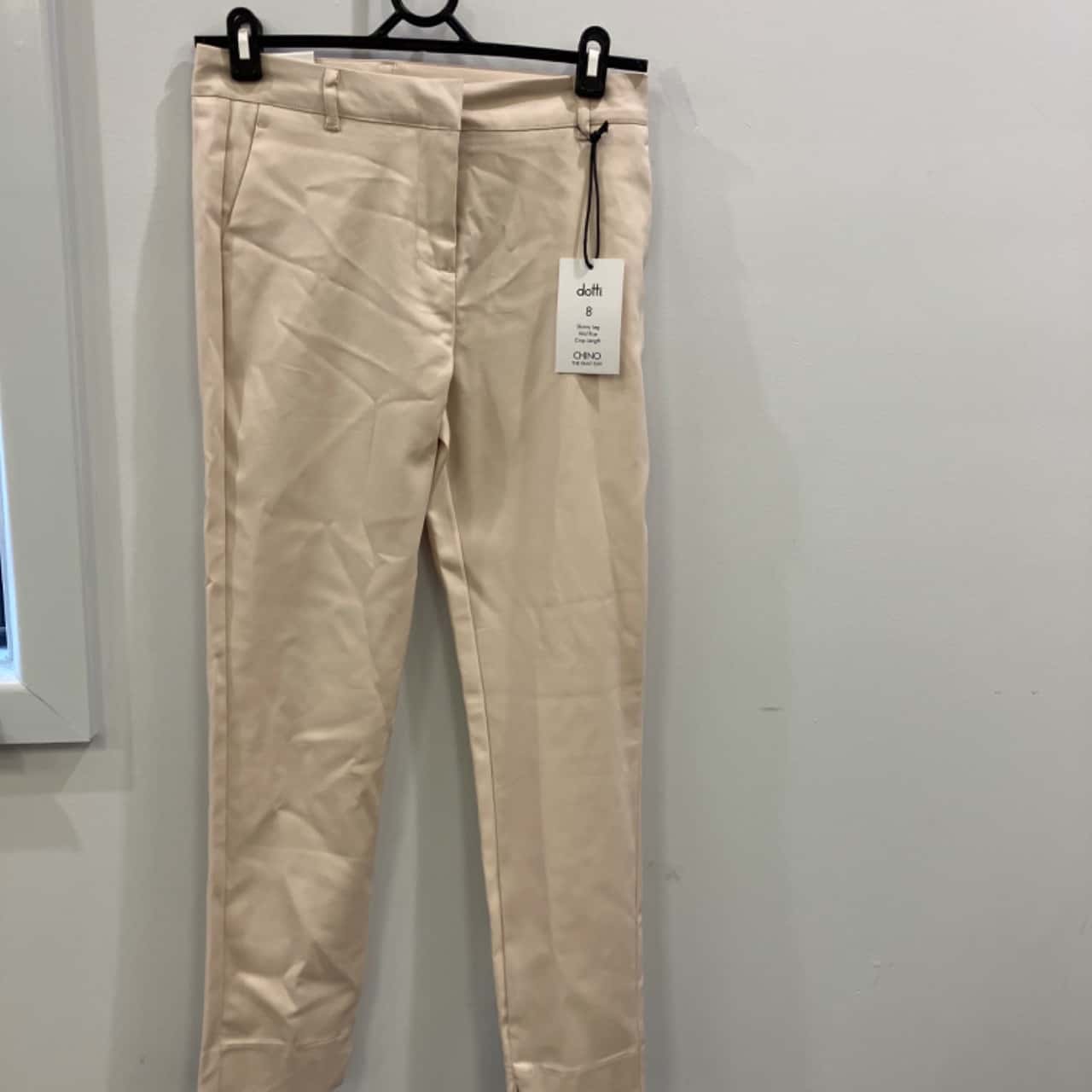 dotti Womens Size 8 Chinos Beige