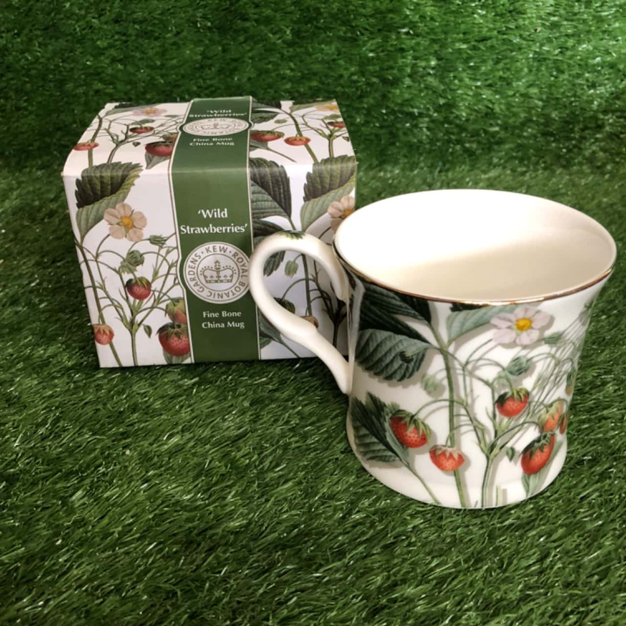 Royal Botanic Gardens Kew ‘Wild Strawberries’ Mug (Boxed)(s)