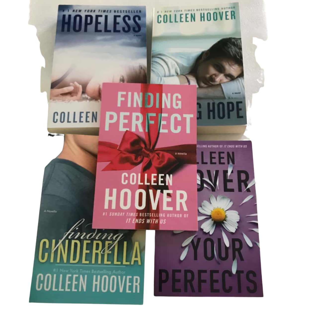 5 Colleen Hoover ( New York Times Bestseller) S/C books As New