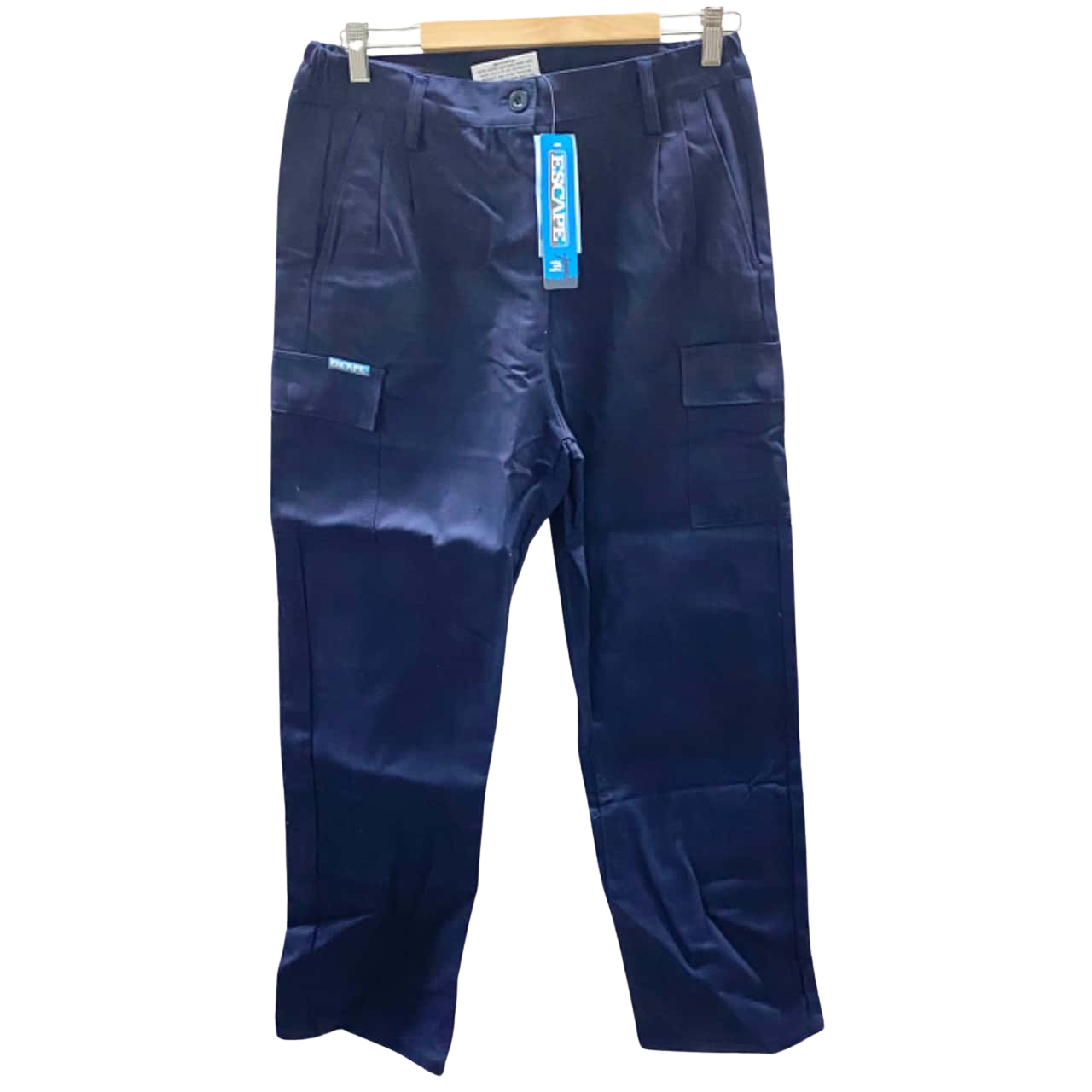 ESCAPE Mens Size 8 Slim fit Navy Blue work pants