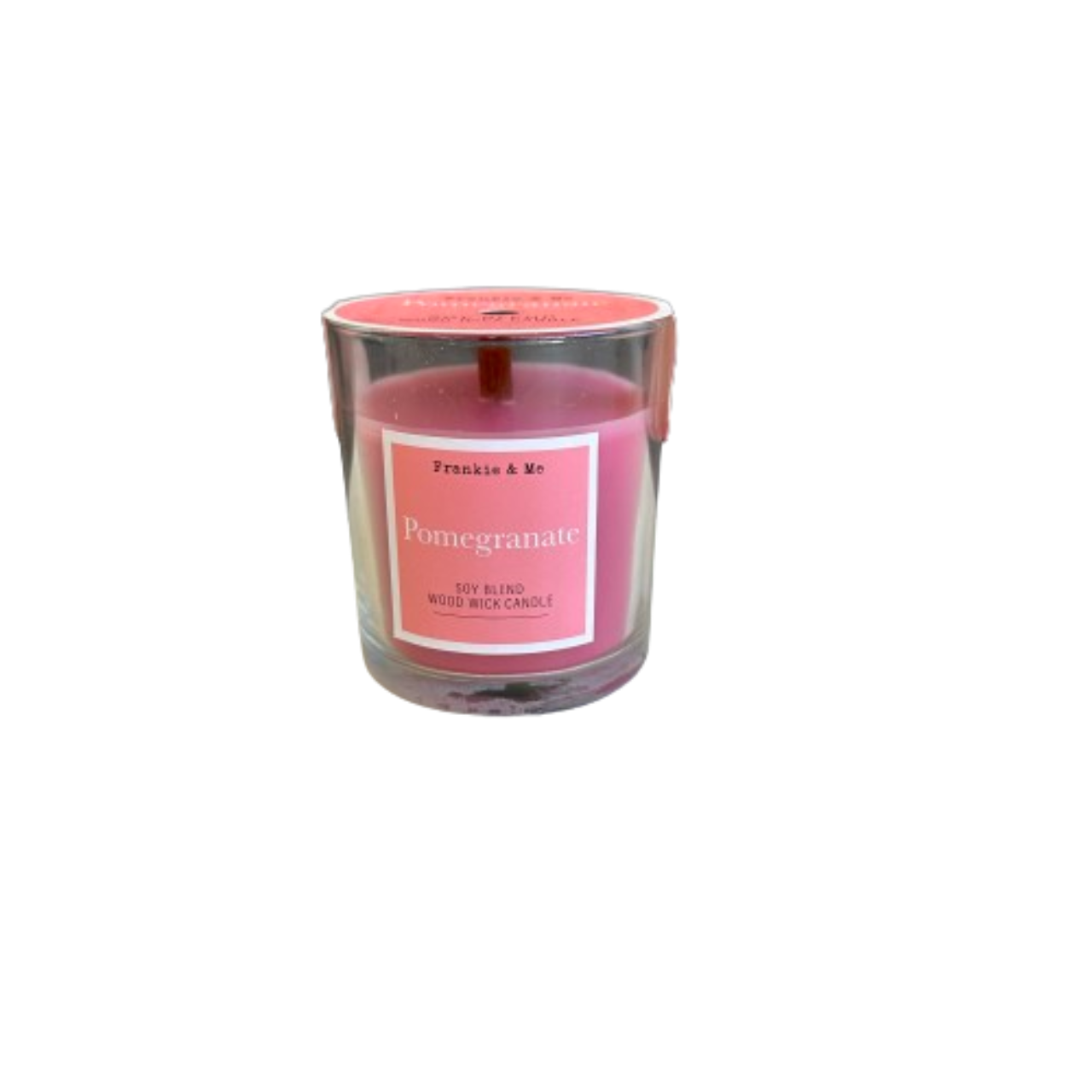 New Frankie & Me Pomegranate Soy Blend Wood Wick Candle #111095(s ...