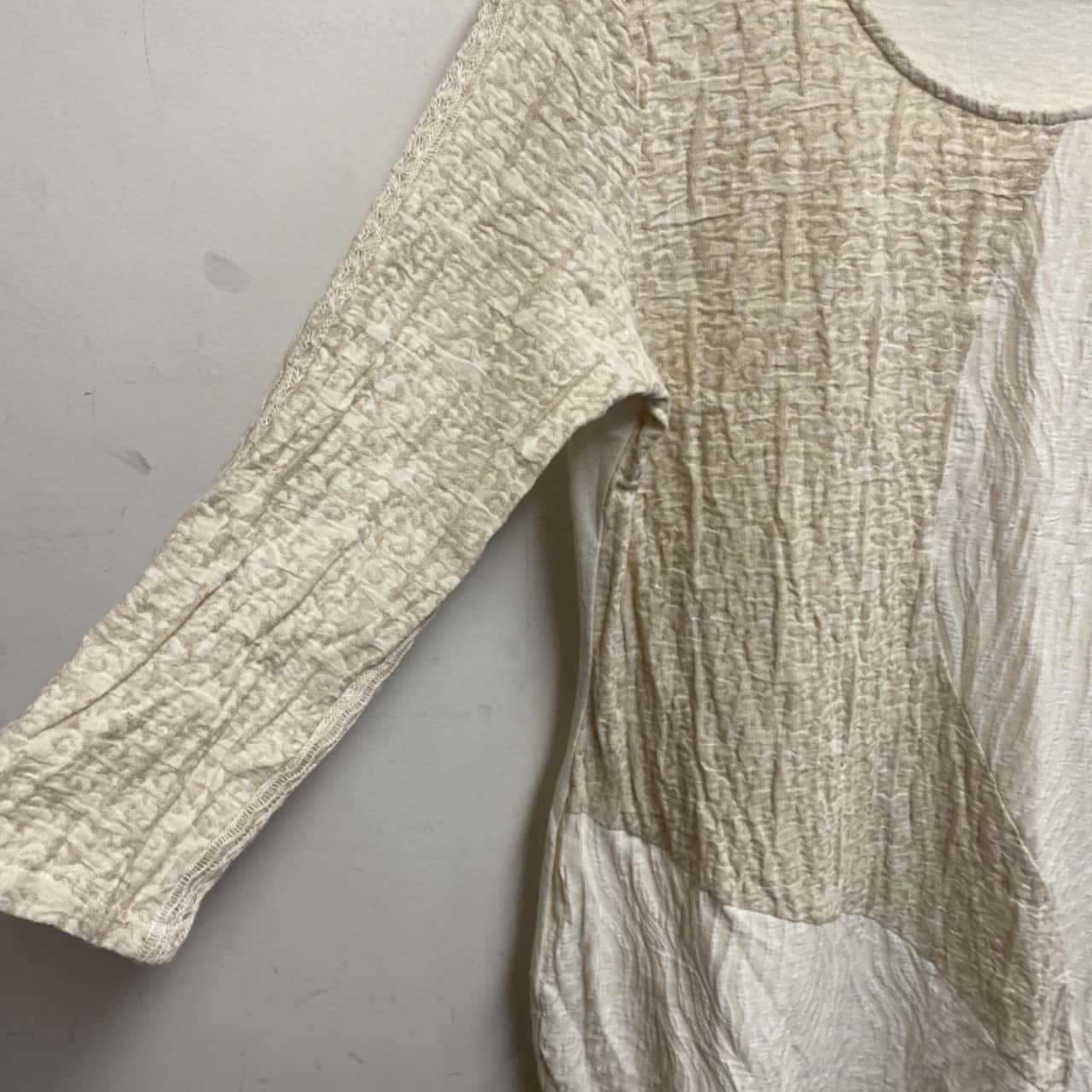 Boo Radley Womens Size 14 Long Sleeve Dress Cream