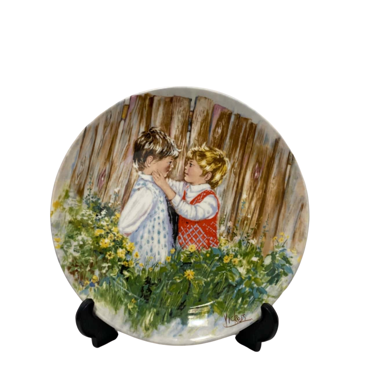 Wedgwood Plate 'Be My friend' Collection by Mary Vickers