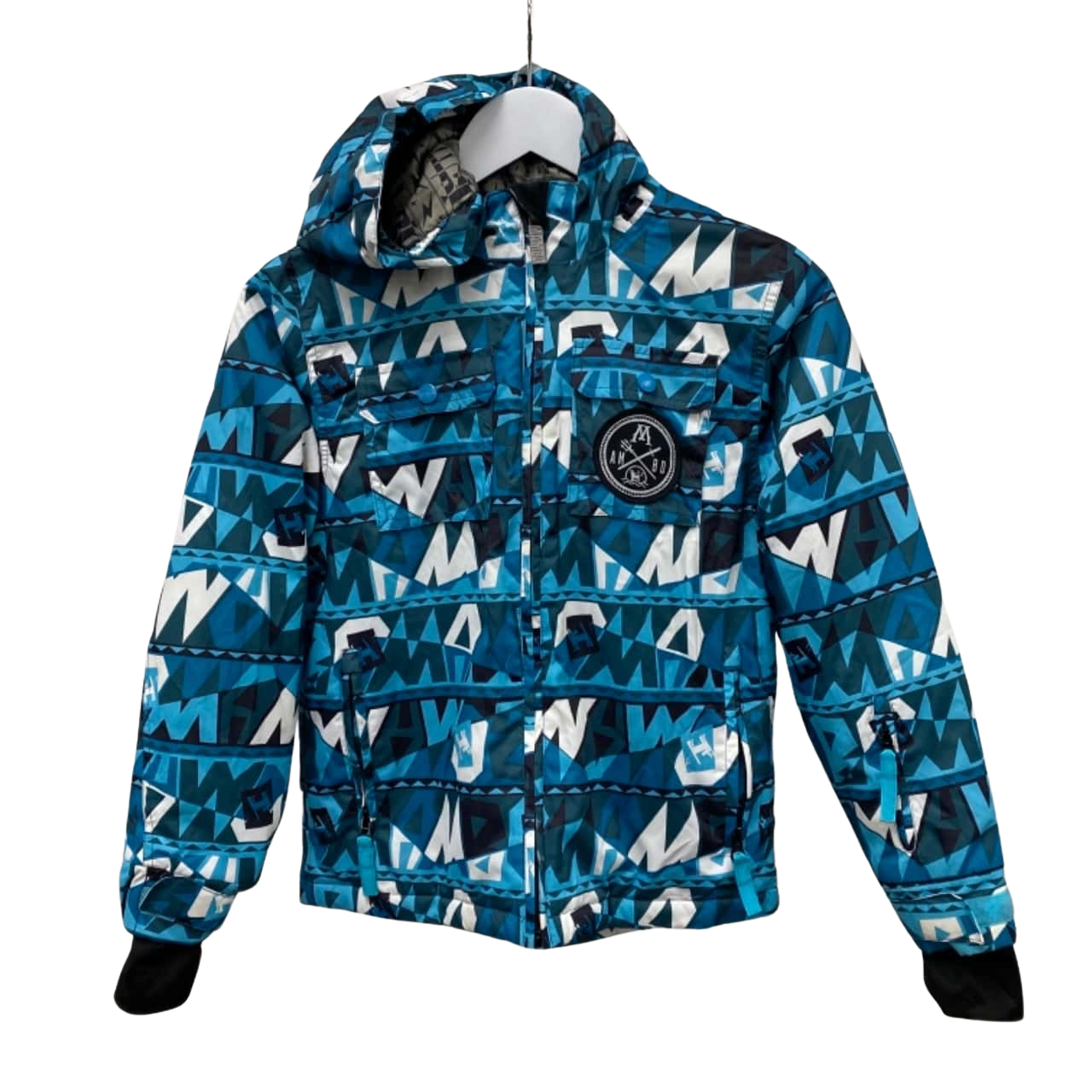 Mambo Kids Multicoloured Hoodie Jacket