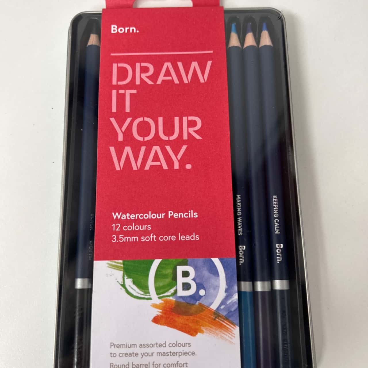 Born Watercolour Pencils 12 Pack(s)