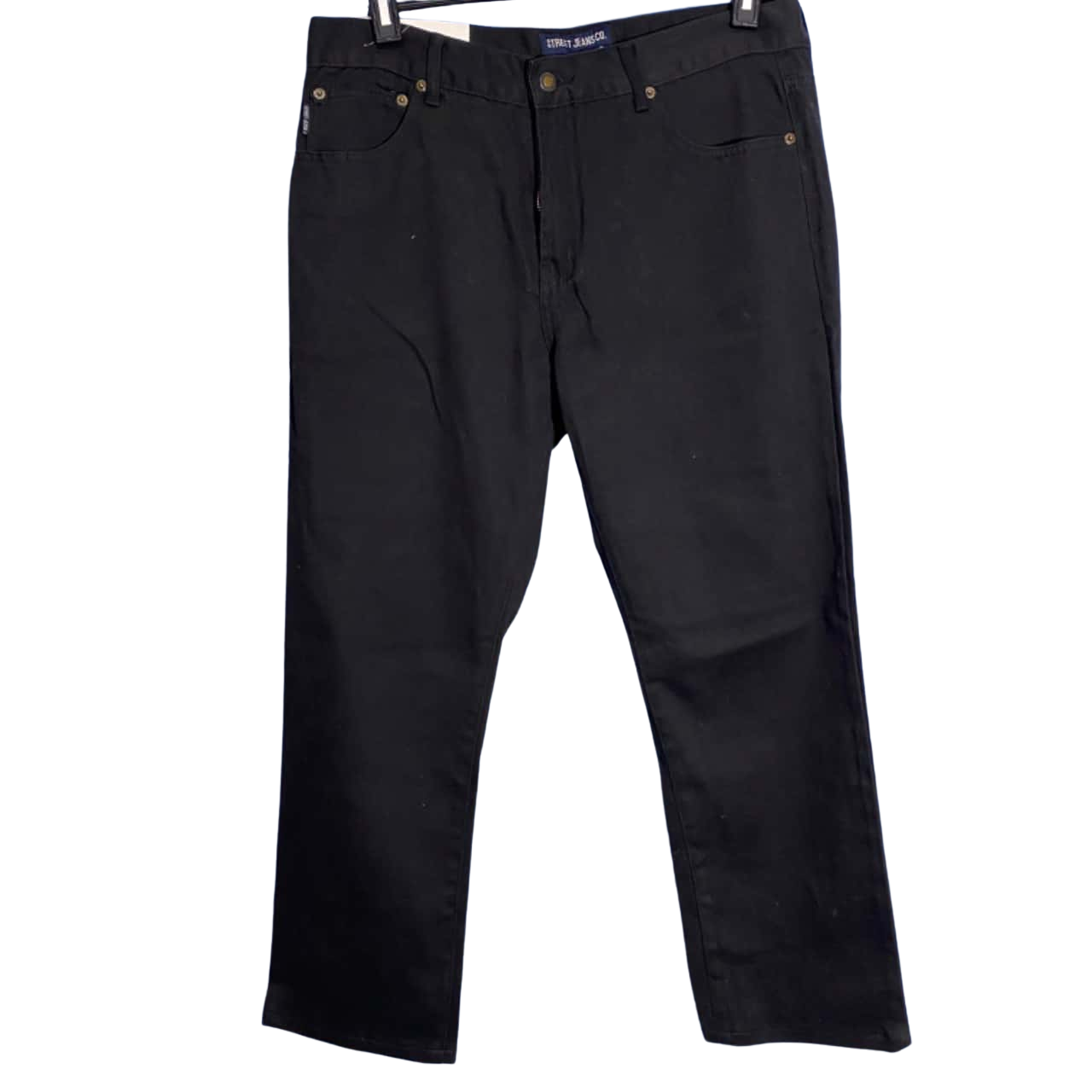 Straight Leg Black Pants