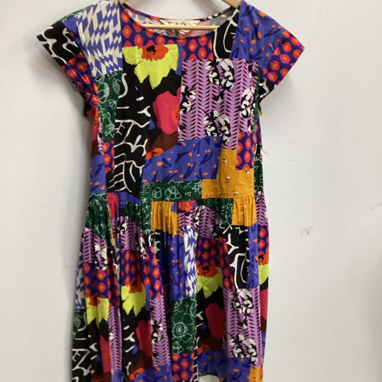 Jamilla okubo Size 10 Floral Dress Multicoloured (a)