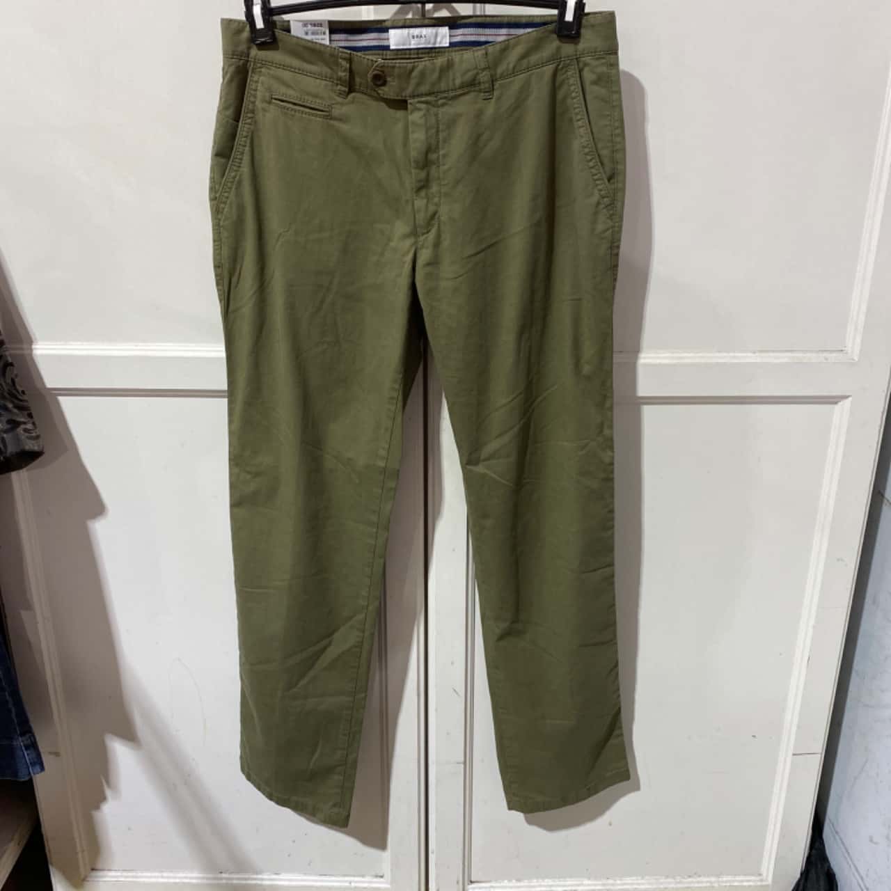 Brax Mens Size 34 Straight Leg Khaki