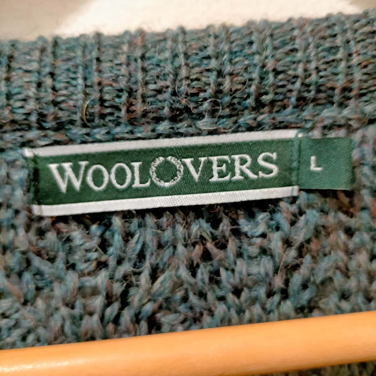 UK WOOLOVERS Knit Jumper Size L GUC(s)