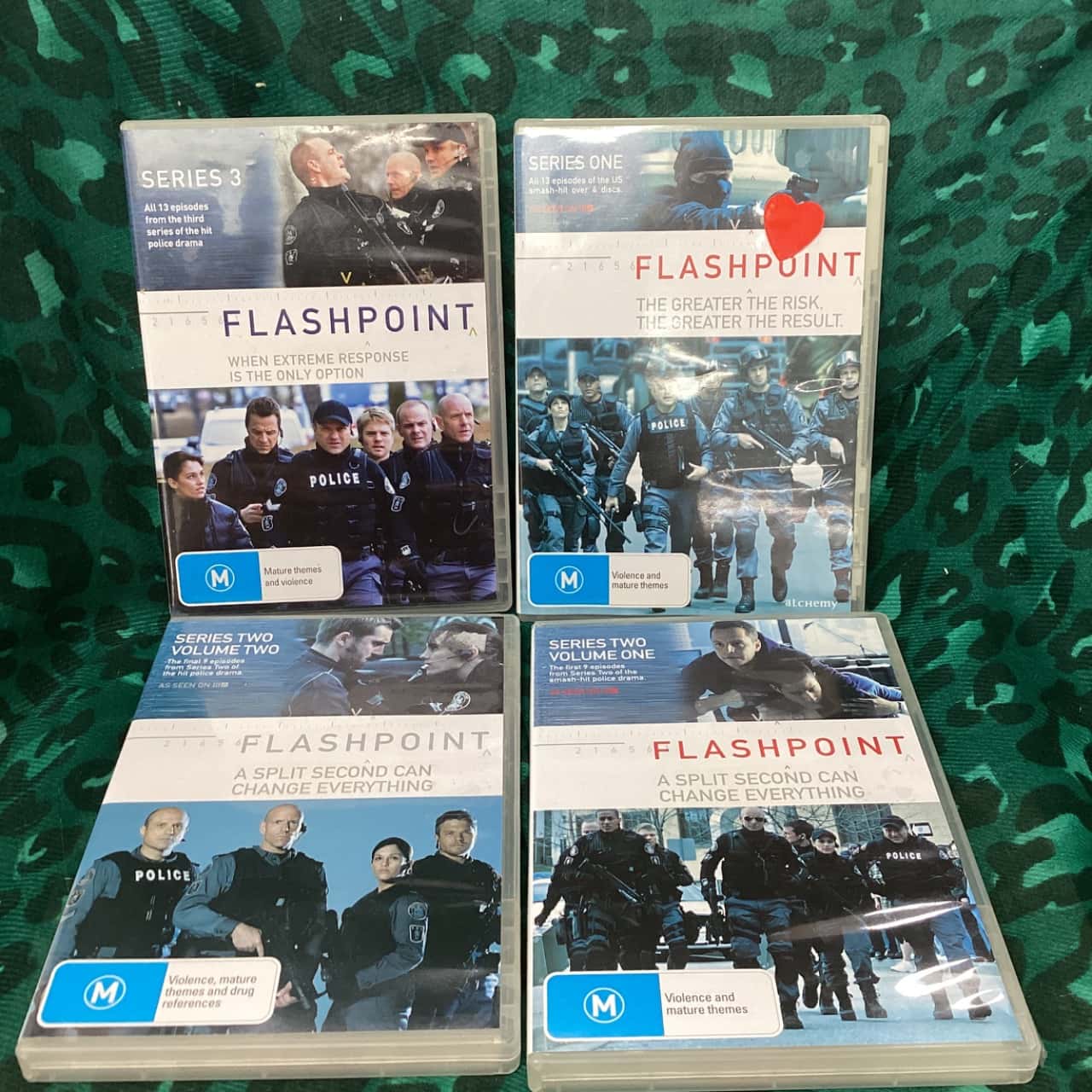 Flashpoint Series 1, 2 and 3.(s)