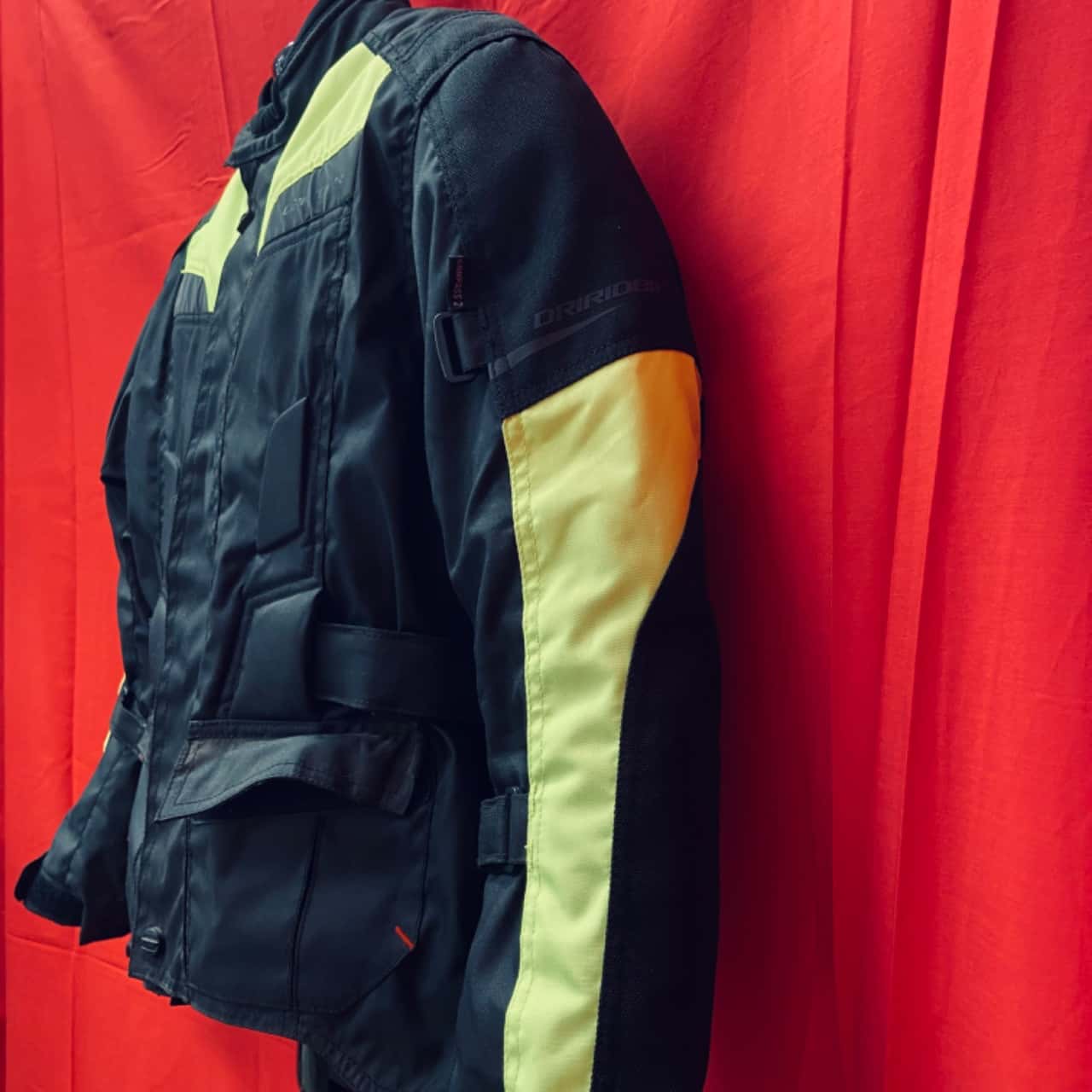 Dri Rider Kids Black / Yellow With Armour Riding Jacket(s)