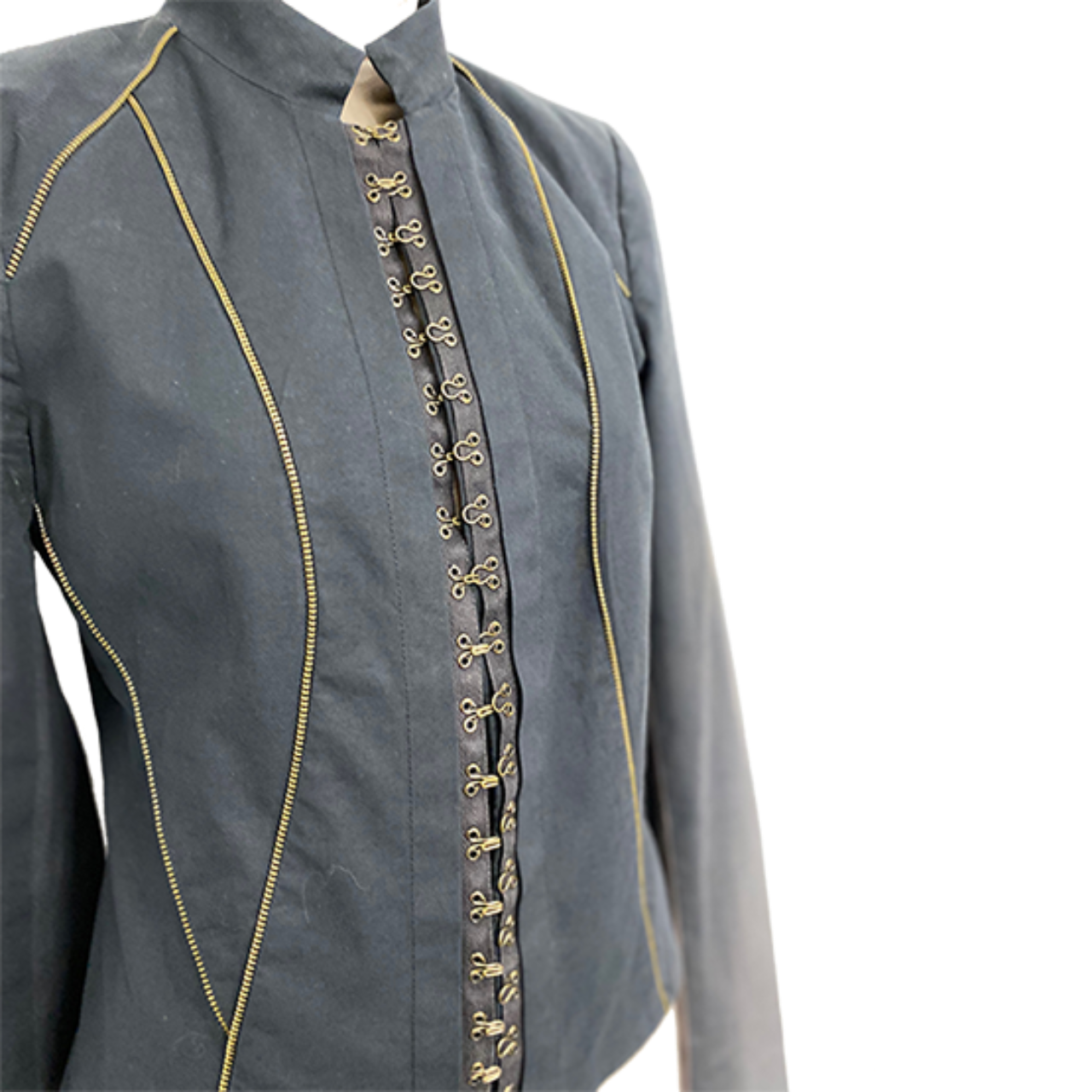 Lisa Ho fitted button front. -Size S fitted jacket, Y2K style(s)