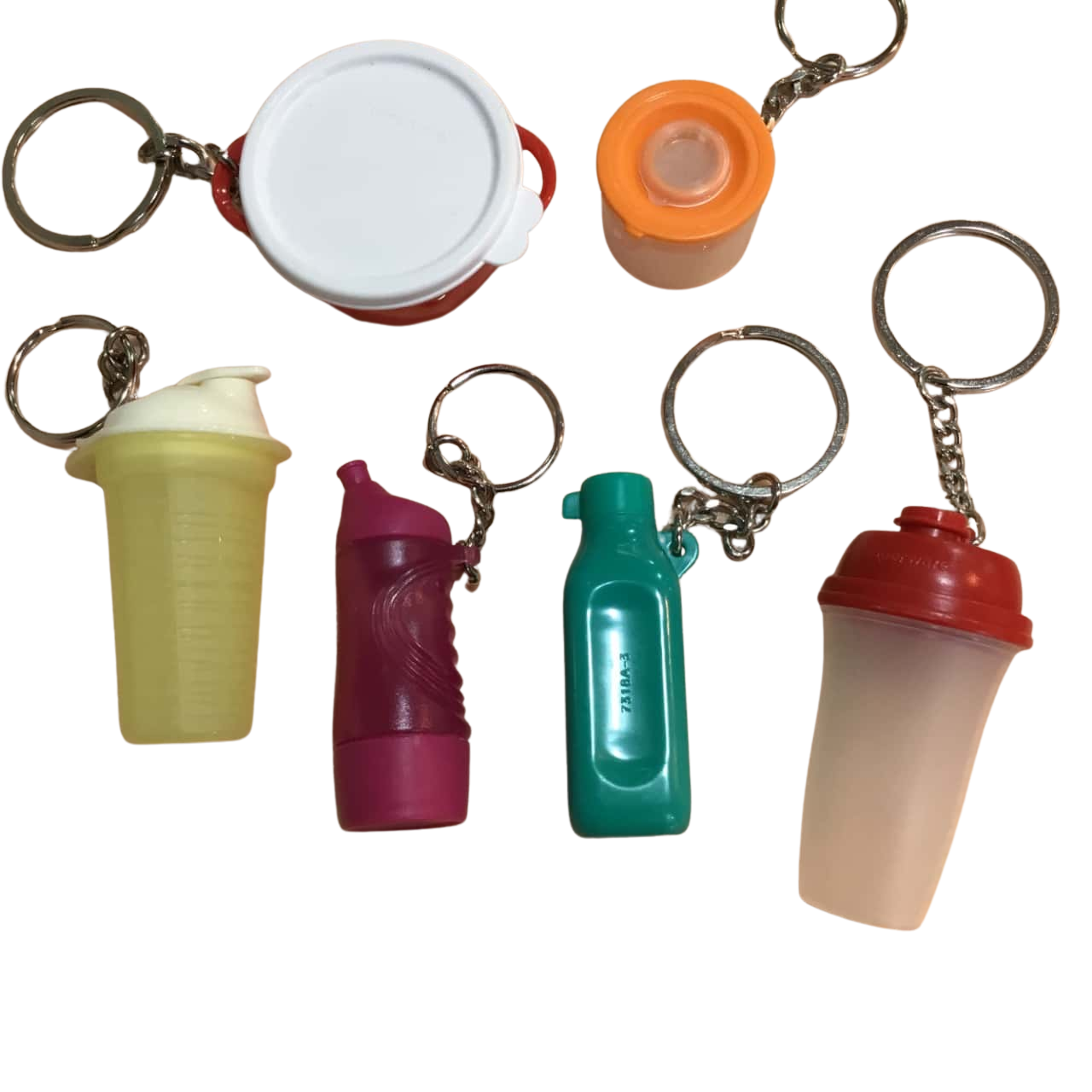 Assorted Tupperware Keychain