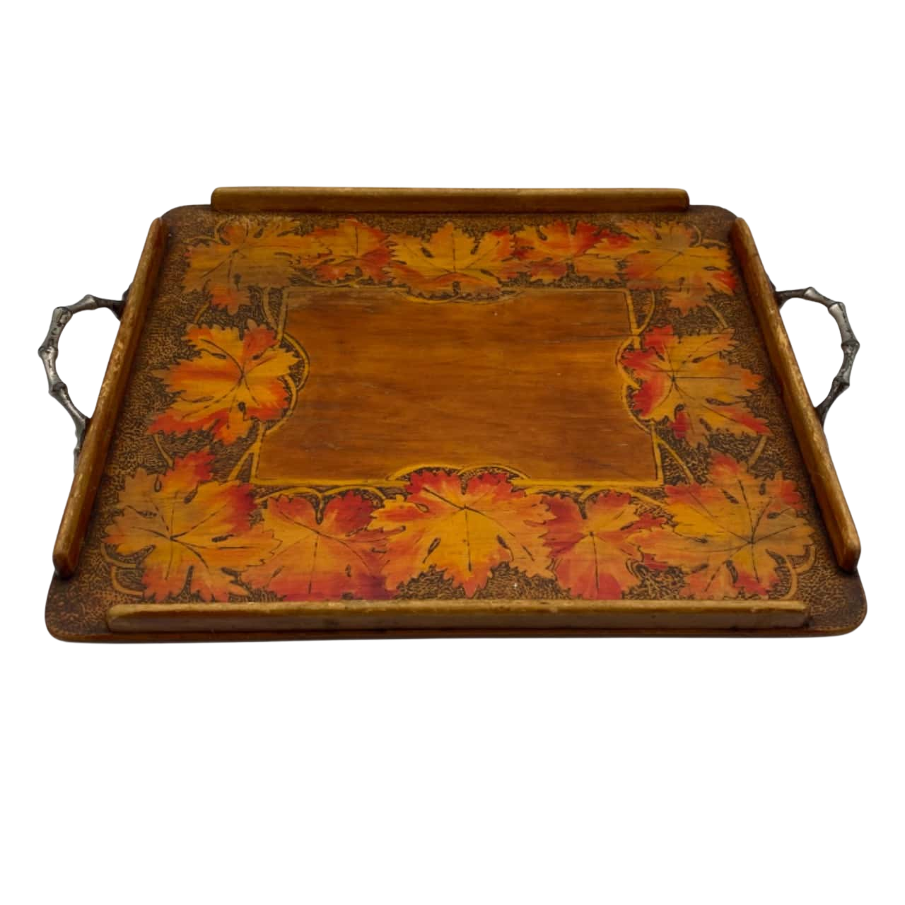 Vintage 1920’s Pokerwork Tray(s)