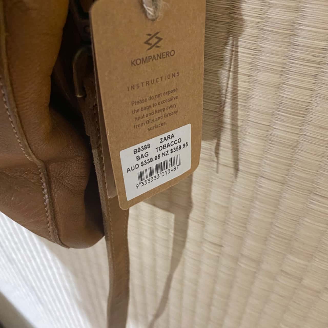 Kompanero Womens Handbag Brown (s)