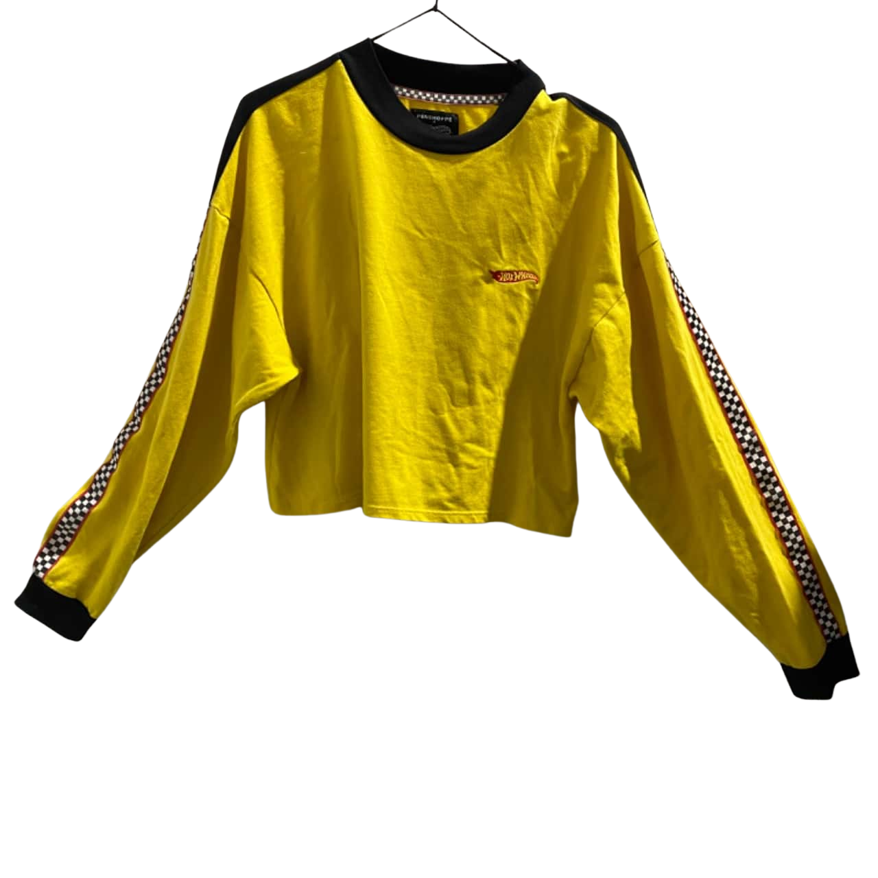 Penshoppe x Hot Wheels Mattel Womens Size L Cropped / Long Sleeve Top ...