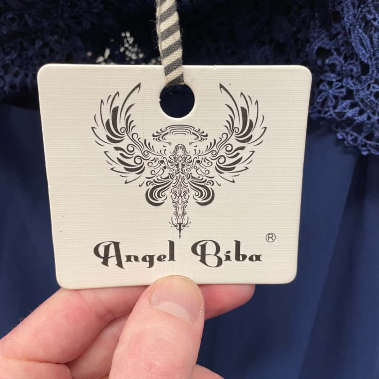 Angel Biba Womens Size 8 Blue dress