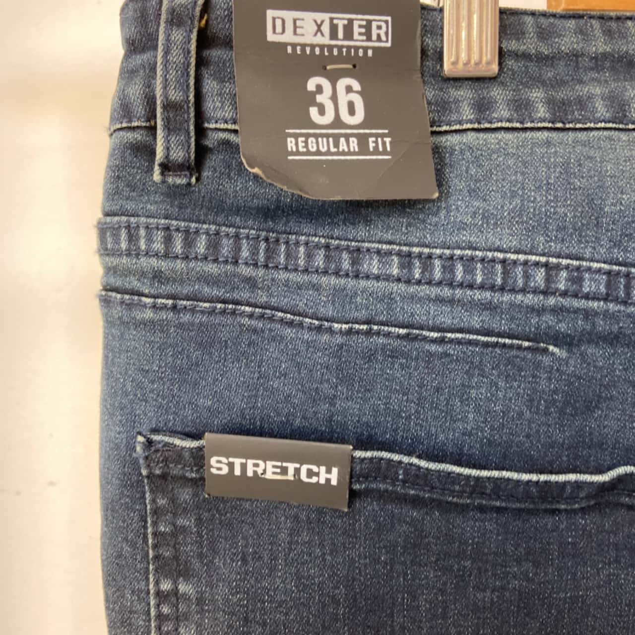 Dexter Mens Size 36 Straight Jeans Blue (s) - New With Tags | Salvos Stores