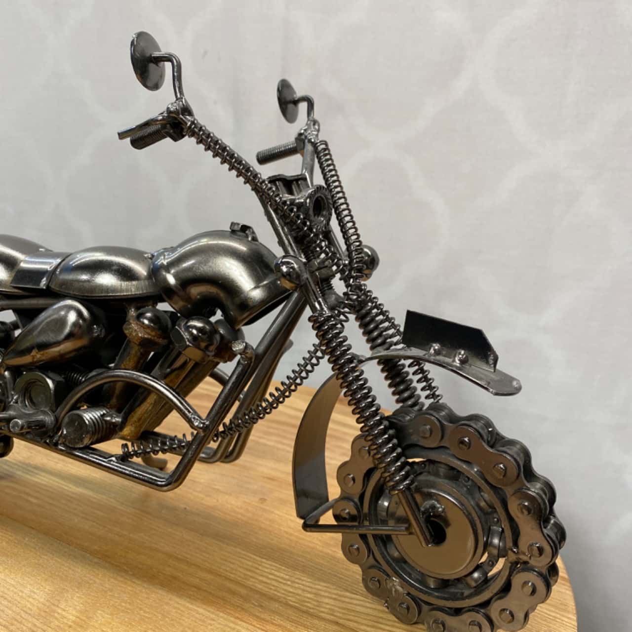 *CLEARANCE SALE* Handmade Metal Motorcycle Model