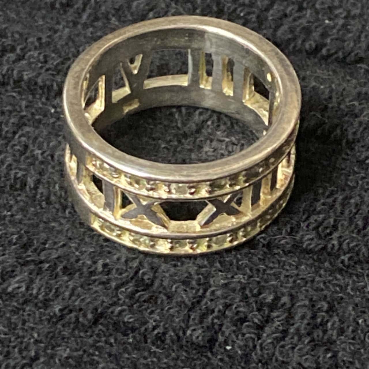 Sterling silver Greek alphabet ring (s)
