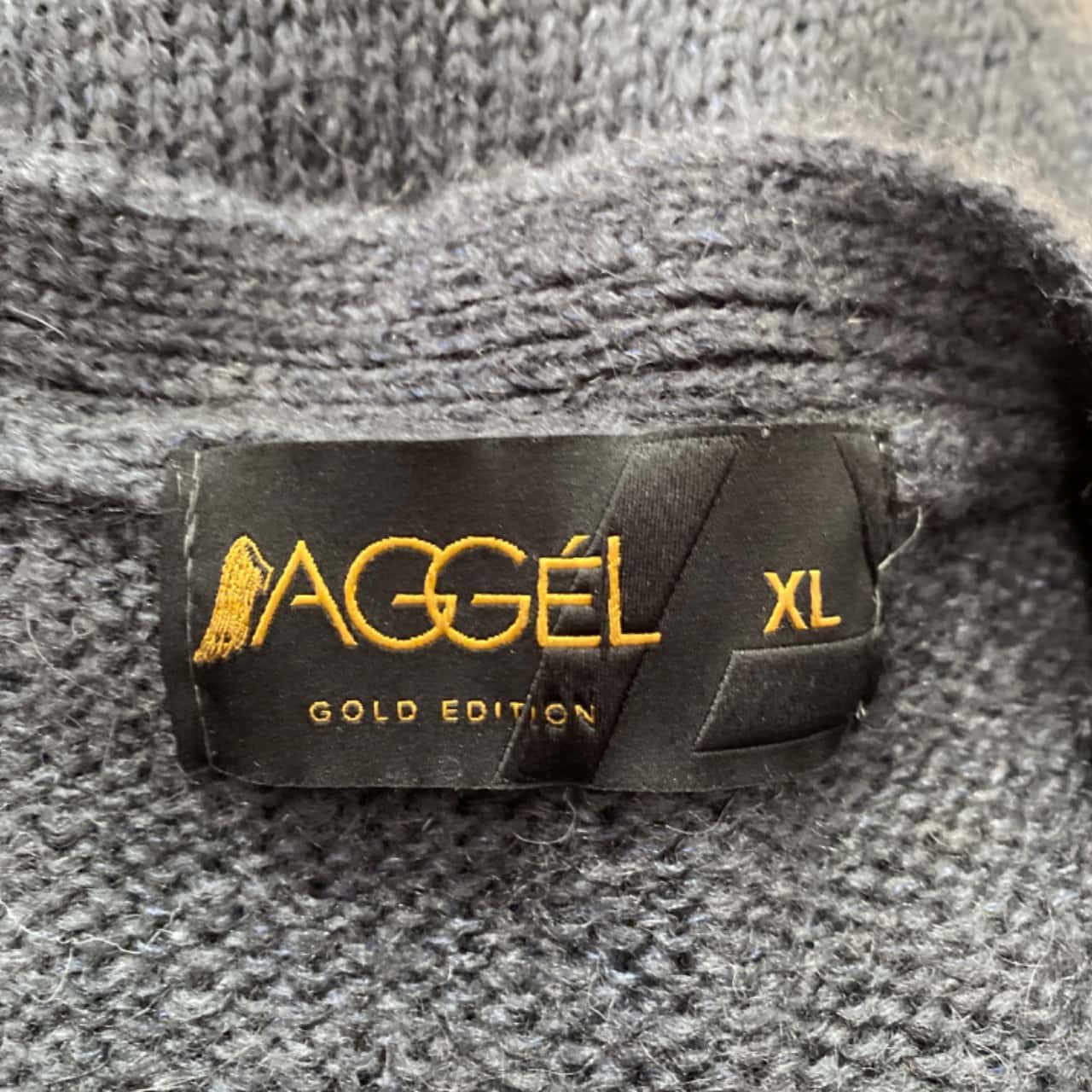 Women's AGGÉL Knitwear Size XL Long Grey Cardigan(s)