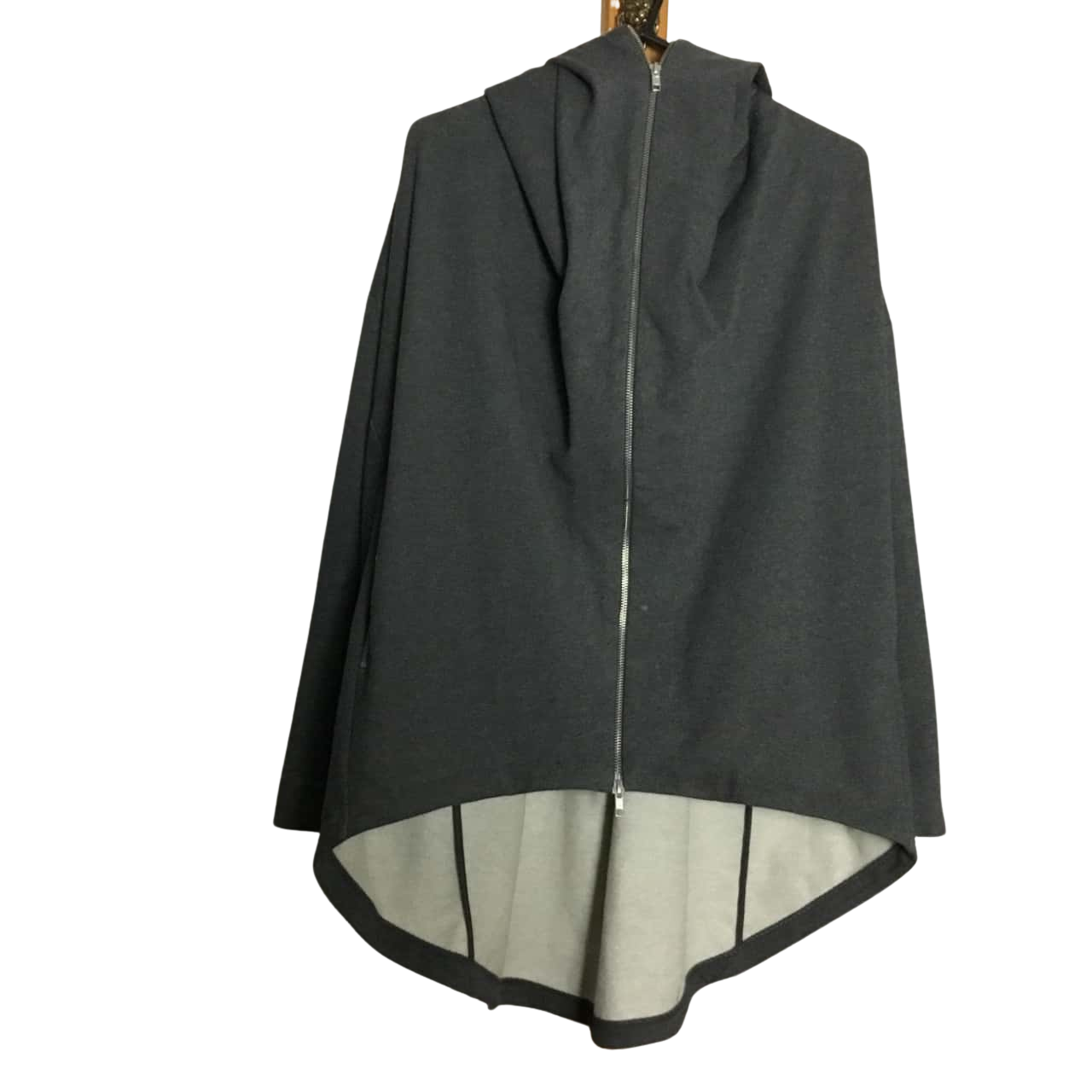 SABA Grey Cloak Style Cardigan Size M(s)