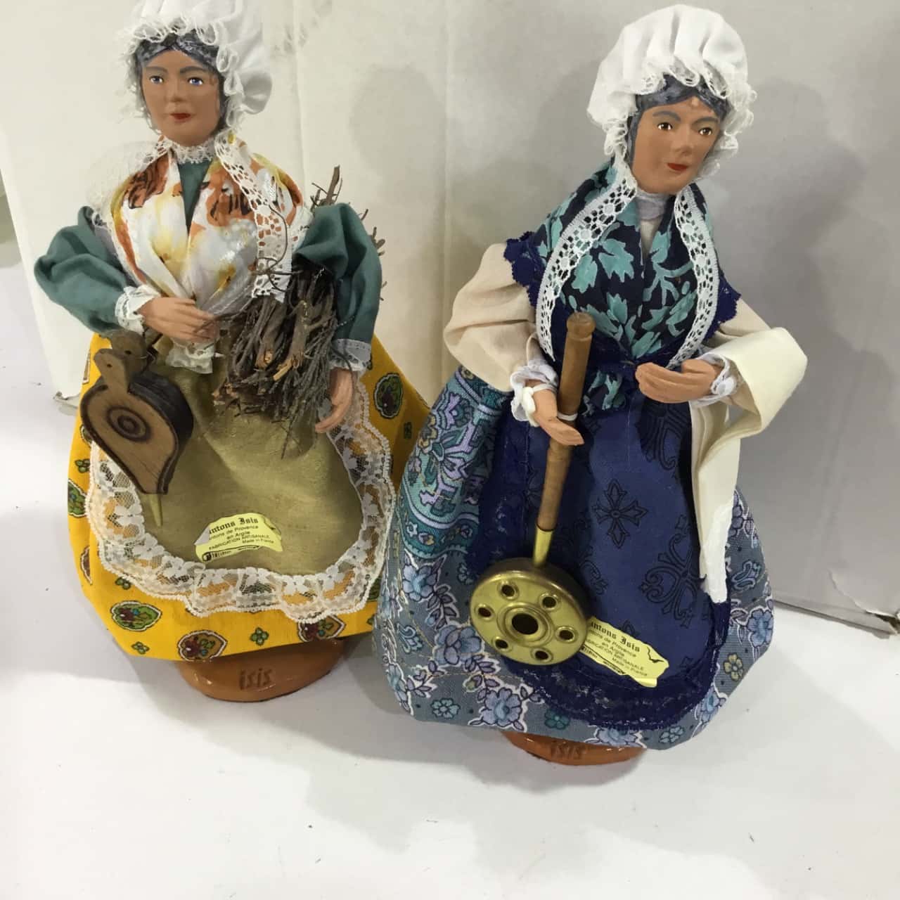 Vintage Santons France Miniature's Dolls