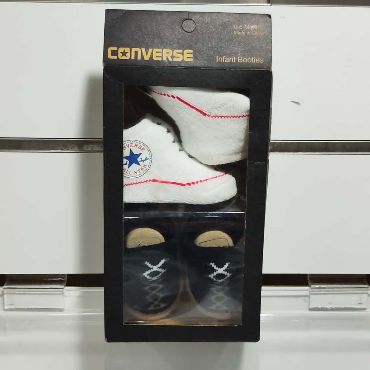 Converse Kids Size 0 Infant Booties As New (s)