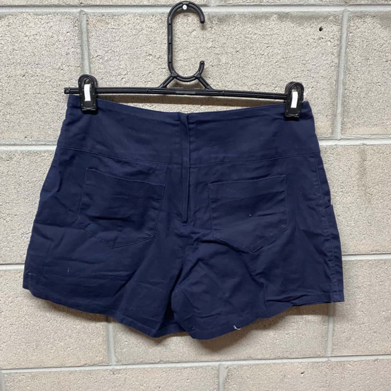 Princess Highway Womens Shorts Size 12 Navy Blue (s)