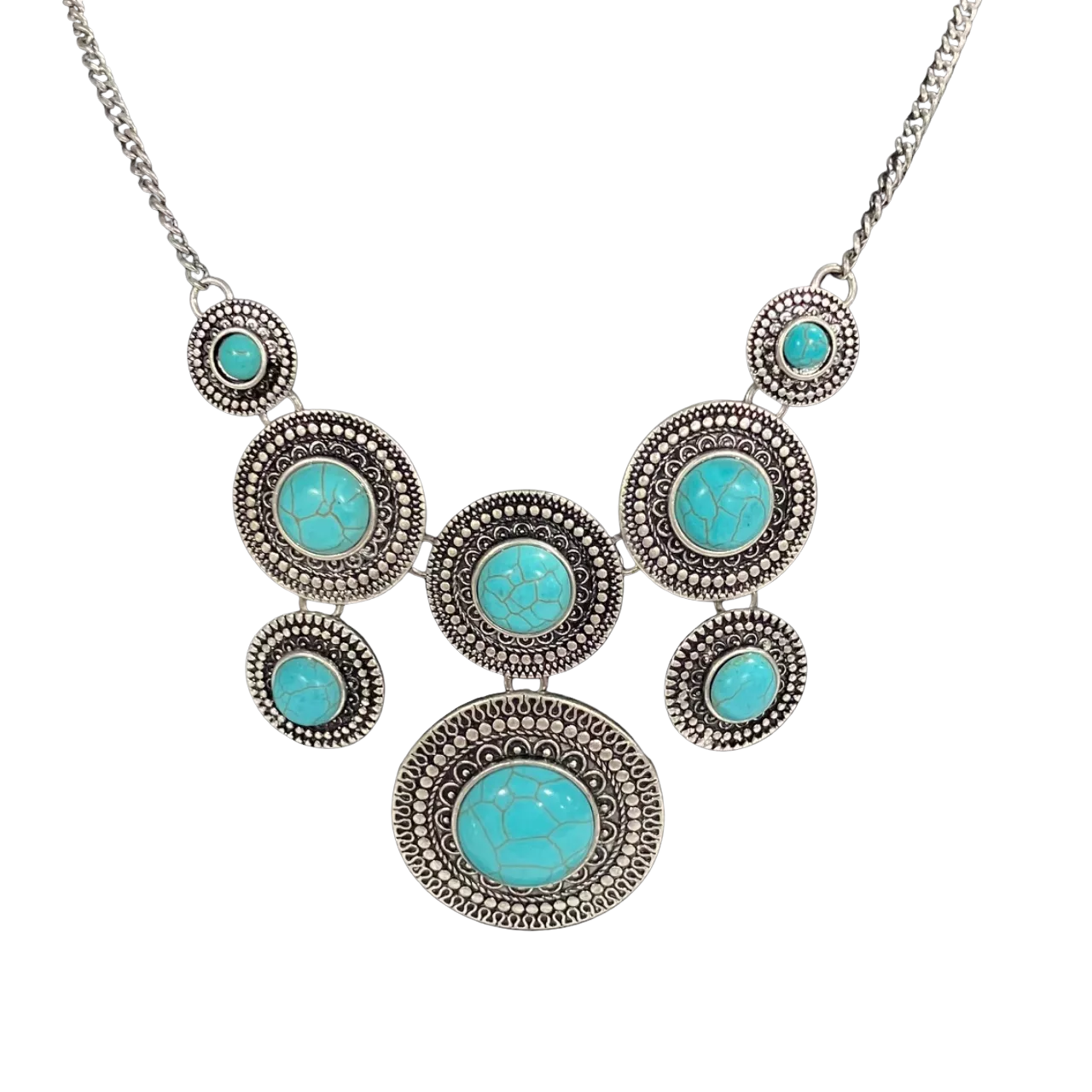 BOHO - Style Women's Turquoise necklace