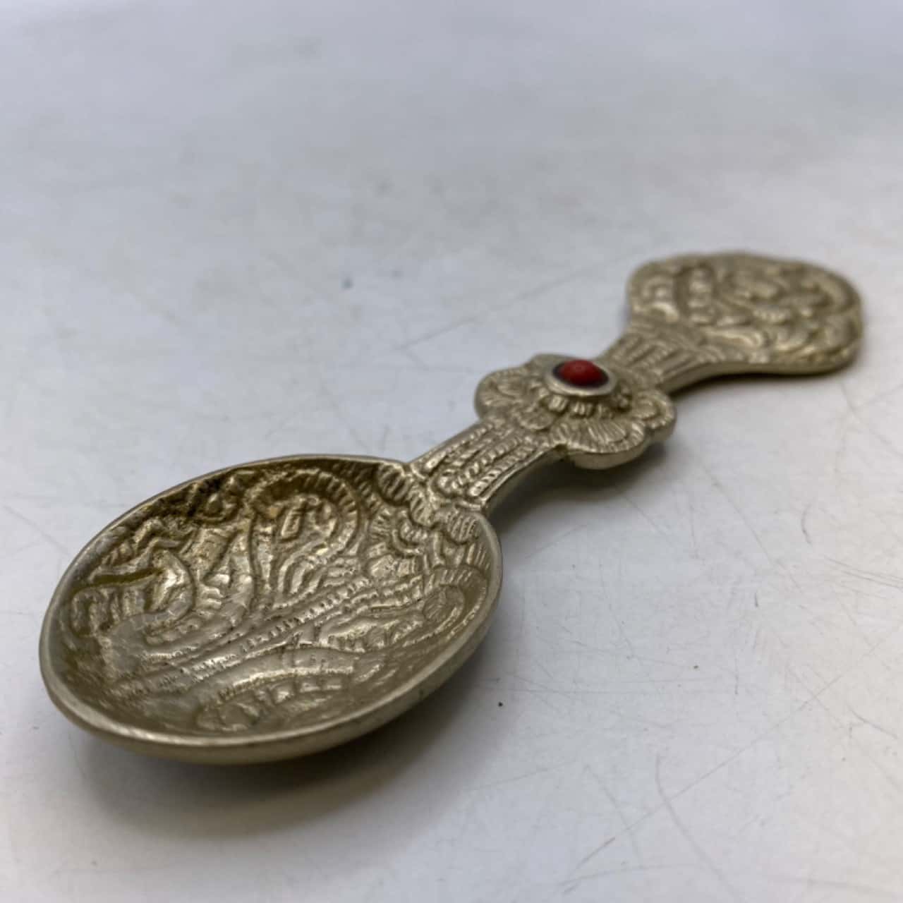 Tibetan Ritual Metal Offering Spoons for Worship Ceremony, Ritual ...