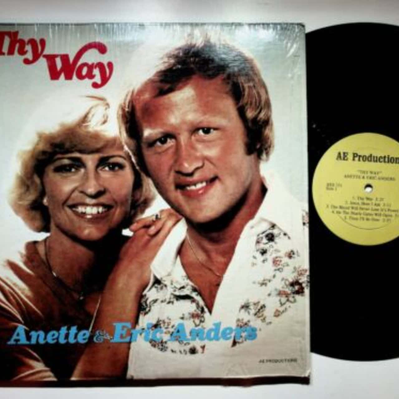 Thy Way Annette Eric Anders 12" 33 1/2 RPM