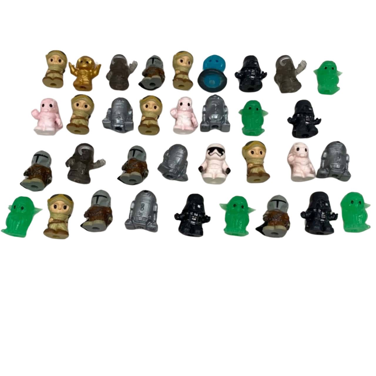 Star Wars Bulk Bundle Lot of Ooshies Pencil Toppers x 35 pieces Doubles ...