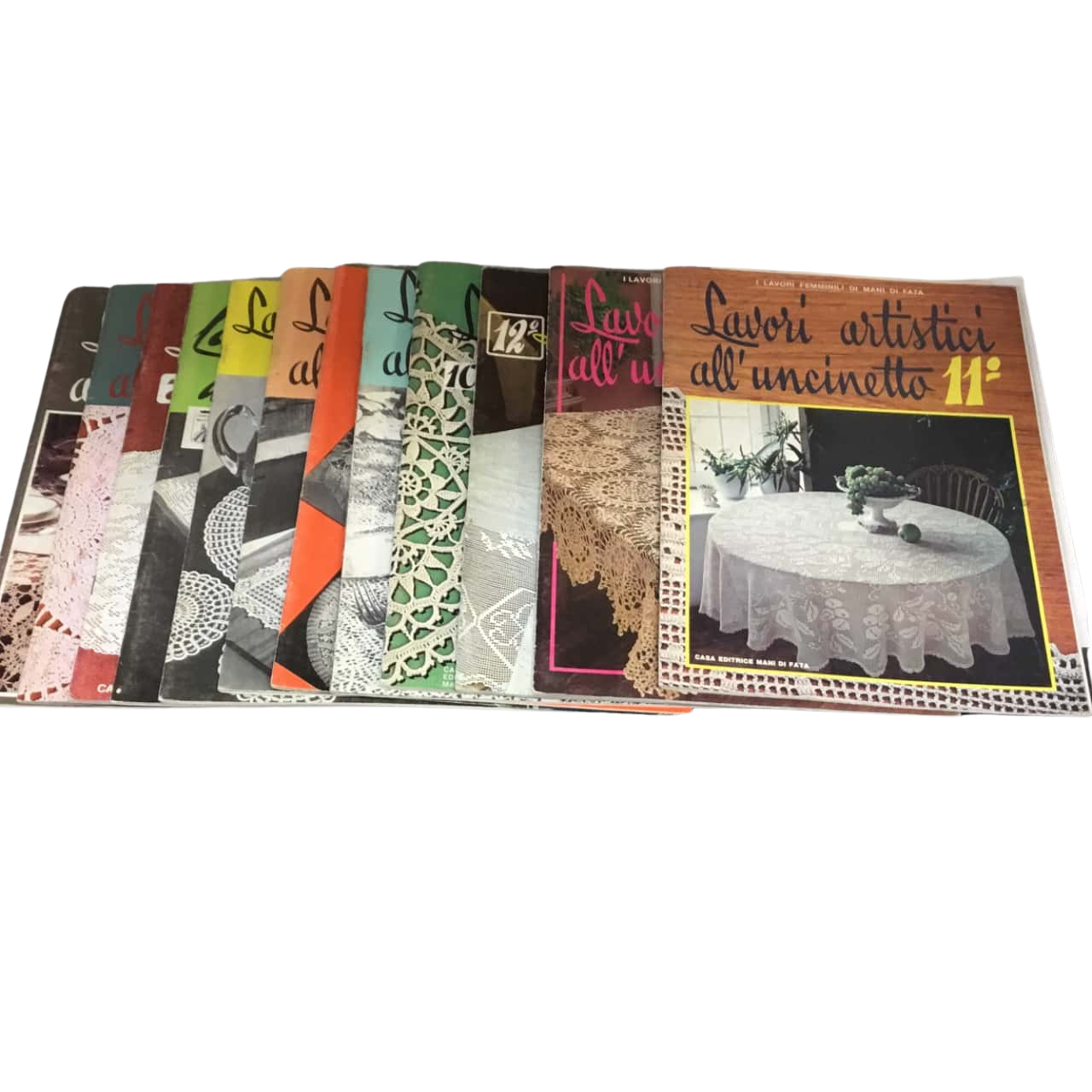 Vintage Italian Lace Pattern Books x 12 As pictured(s)