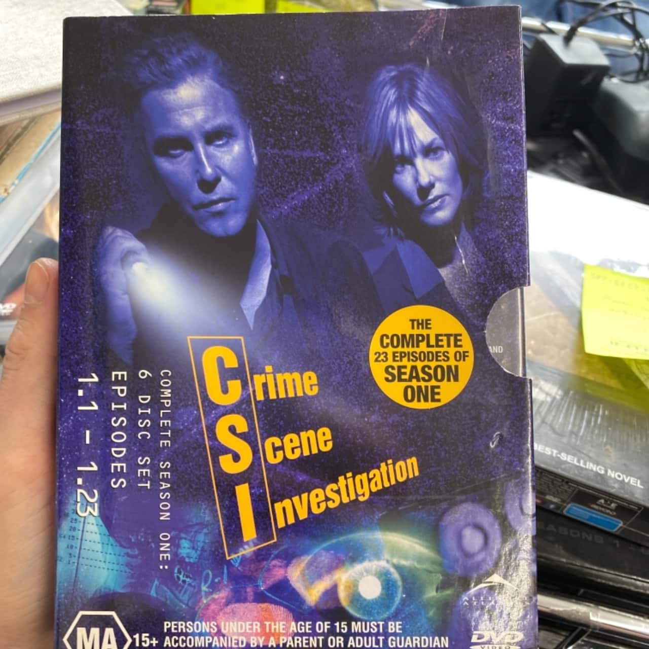 CSI: Crime Scene Investigation season 1 box set (6dvds)