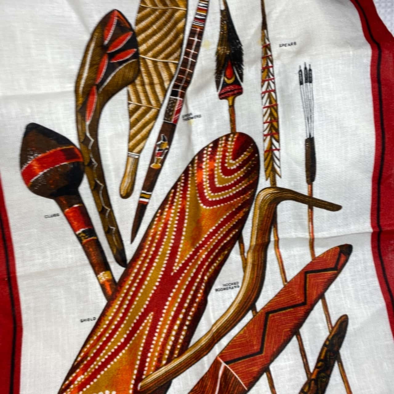 Pure linen Australian aboriginal tea towel x2 Scotland tea towel 1x (s ...
